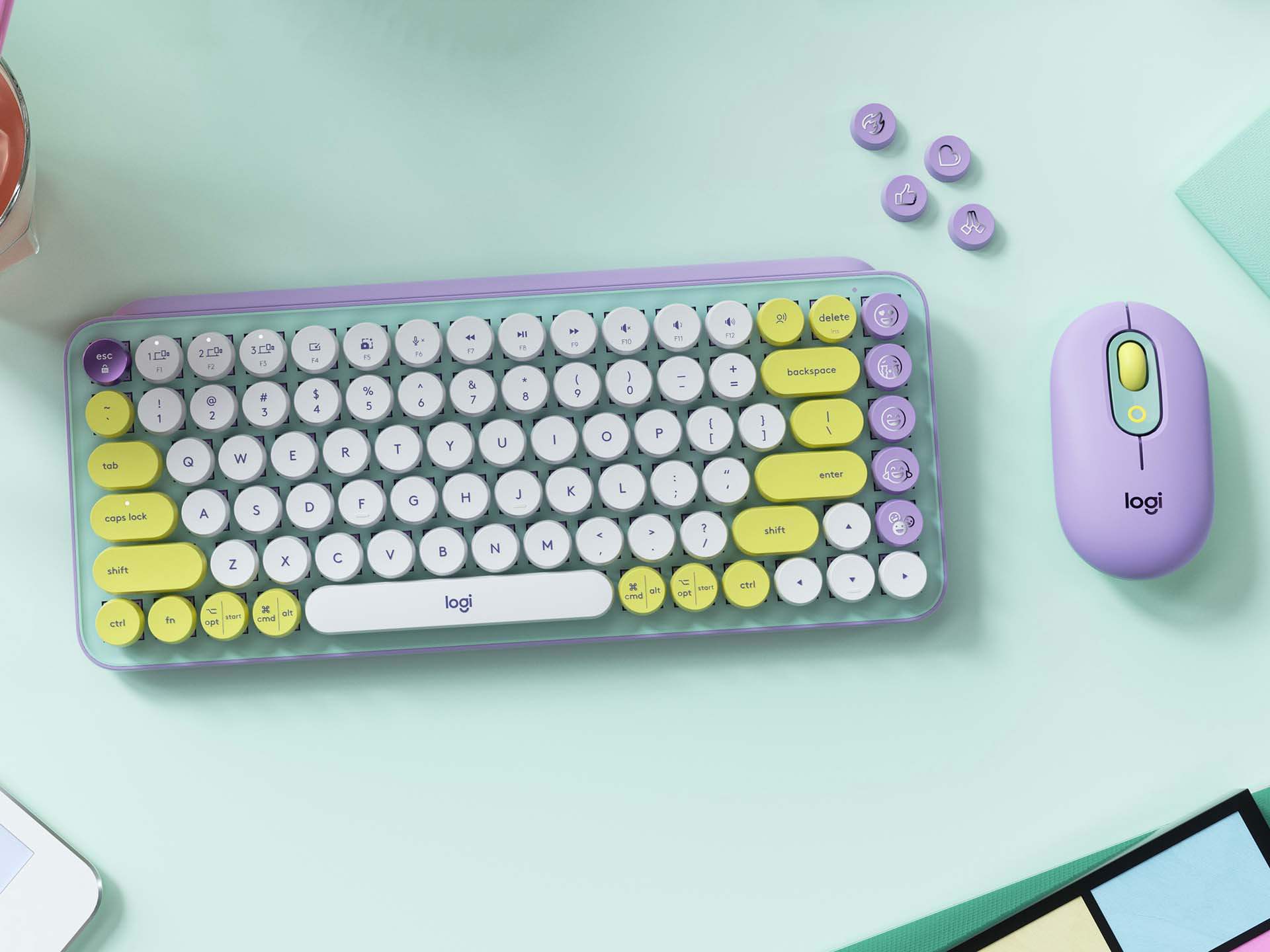 Logitech POP Combo Wireless recension - Snygg mus med ett emoji ...