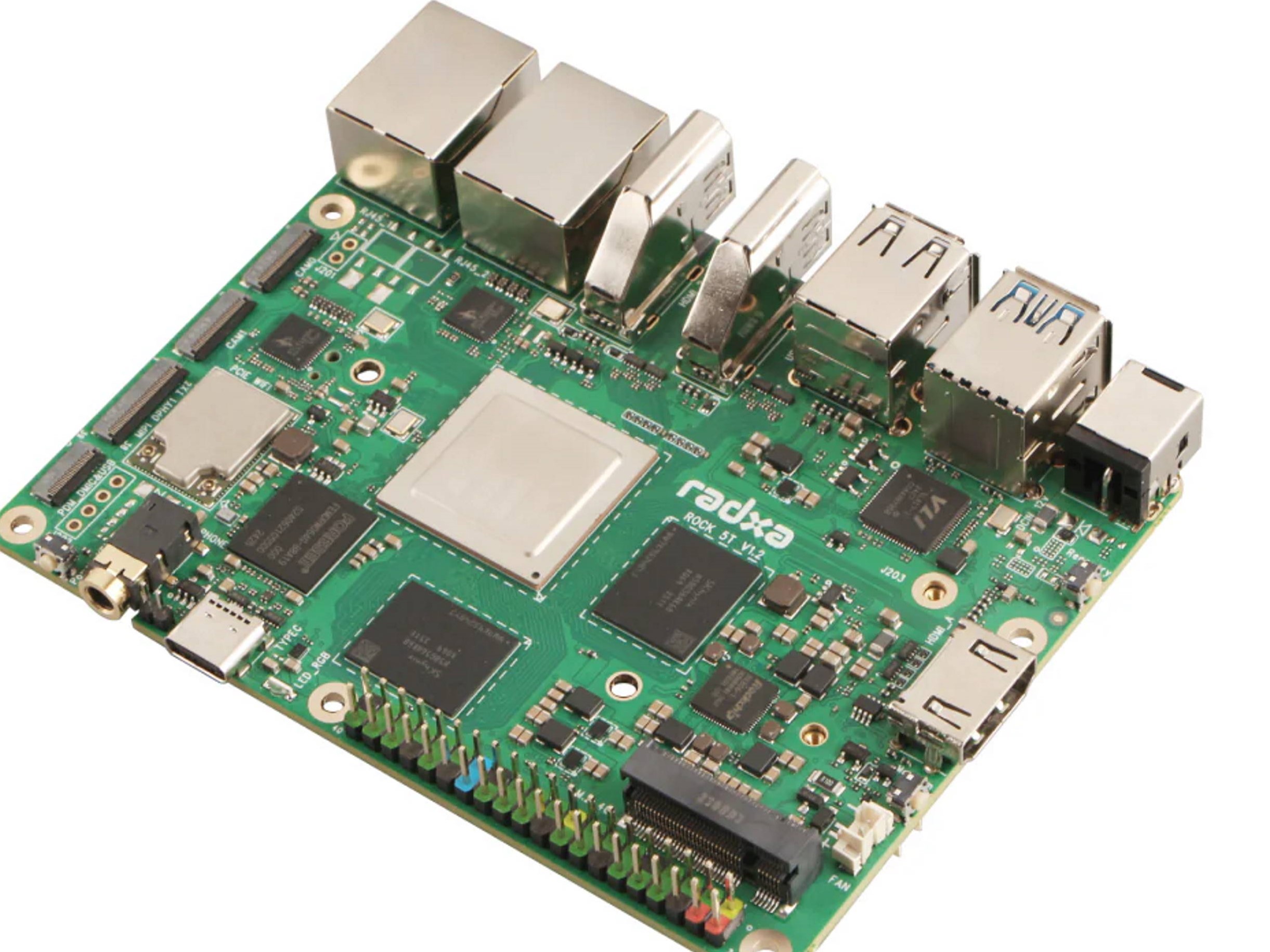 Raspberry Pi 5 SBC-alternativet Radxa Rock 5T erbjuder upp till 32 GB ...