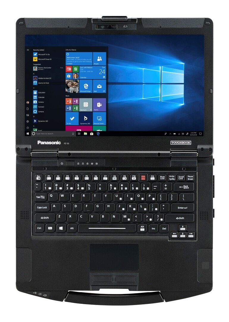 Test: Panasonic Toughbook FZ-55 MK1 (Sammanfattning) - Notebookcheck.se